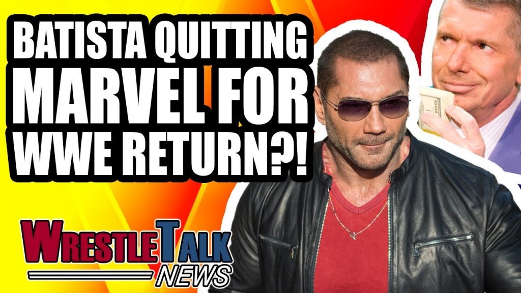 Batista QUITTING Marvel For WWE RETURN?! WrestleTalk News Video ...
