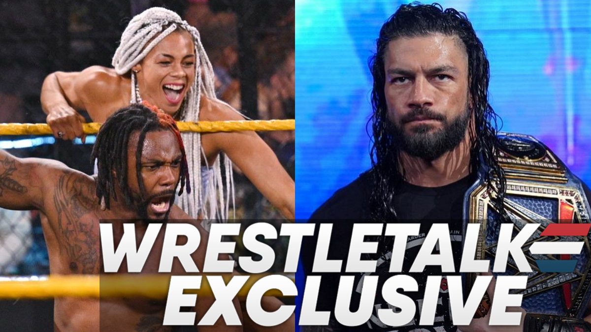 Swerve Strickland Reveals What Roman Reigns Told Him After Briana ...