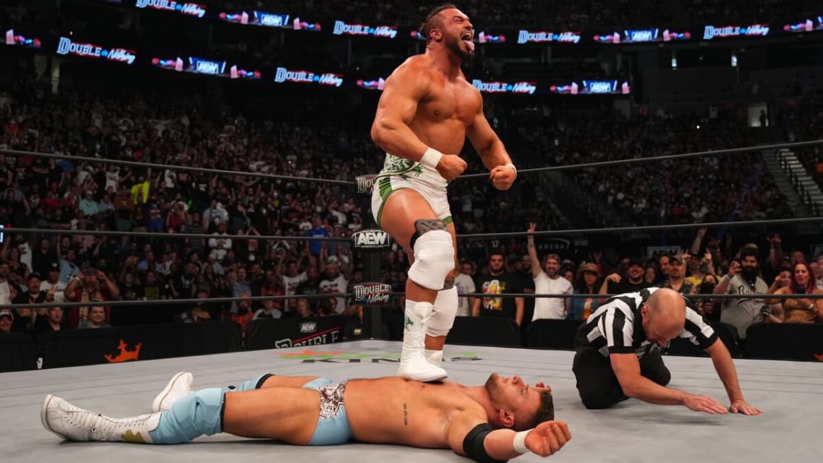 Wardlow Explains Reaction To AEW Moment Was Genuine - WrestleTalk