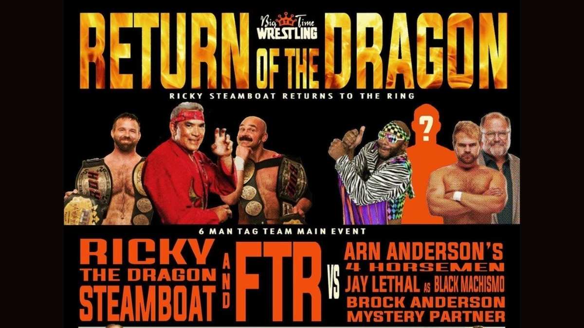 Ricky Steamboat Announces In-Ring Return With FTR - WrestleTalk
