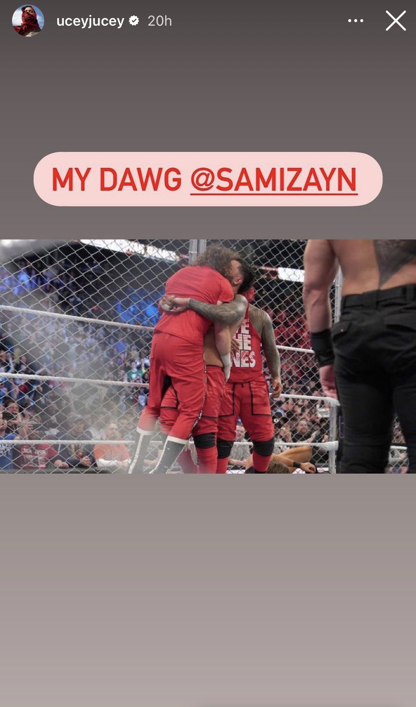 Jey Uso Shares Delightfully Ucey Instagram Story - WrestleTalk