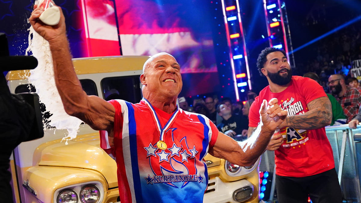 Kurt Angle Details Original Idea For Birthday Celebration Segment On ...