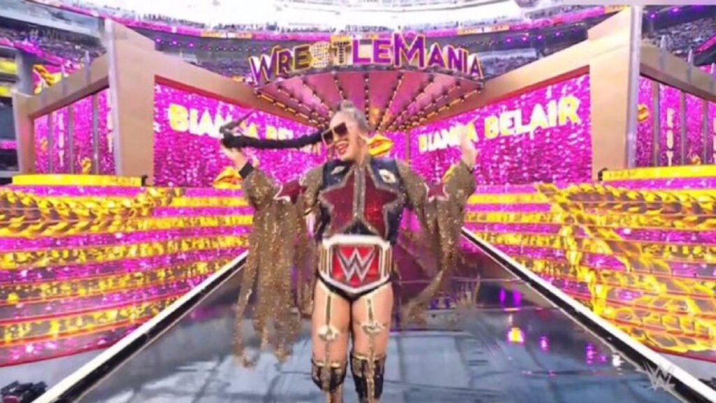 VIDEO: See Bianca Belair's Special Entrance At WrestleMania 39 ...