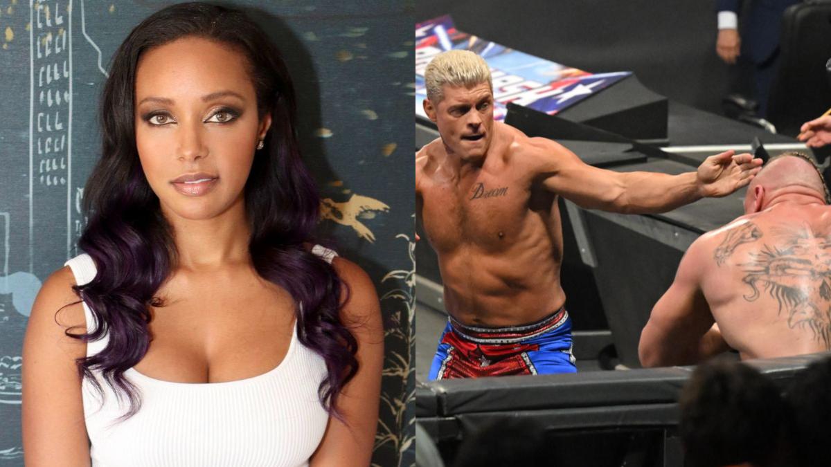 Brandi Rhodes Reacts To Cody Rhodes WWE Backlash 2023 Main Event ... Brandi Rhodes Reacts To Cody Rhodes WWE Backlash 2023 Main Event ...