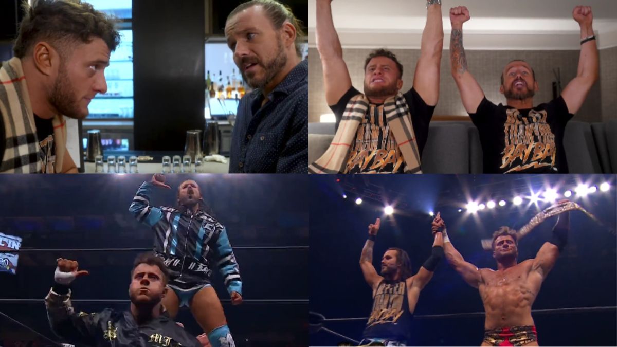 MJF & Adam Cole Continue Being Besties On AEW Dynamite - WrestleTalk