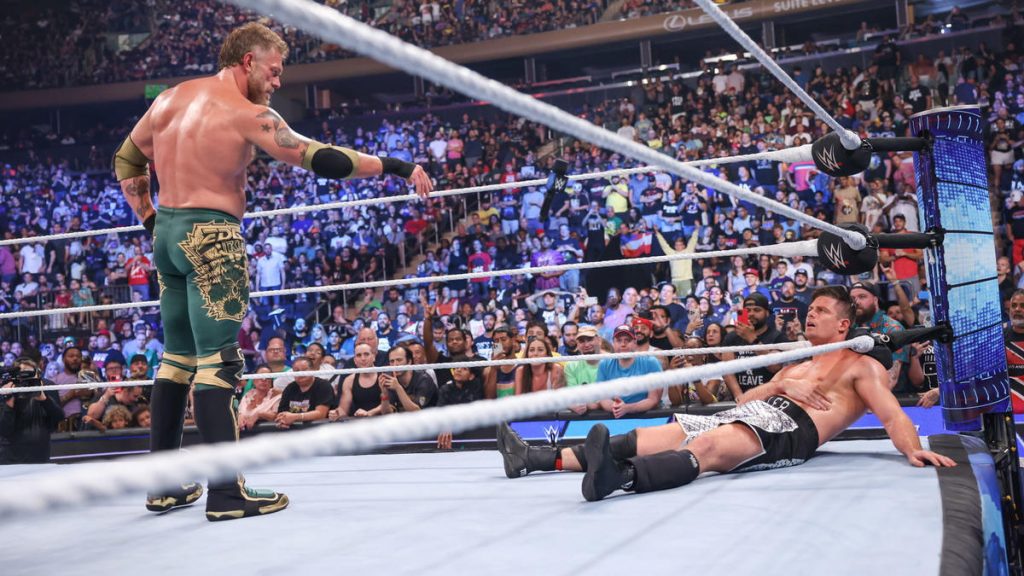 Grayson Waller Addresses WWE Main Roster Debut Match Against Edge ...