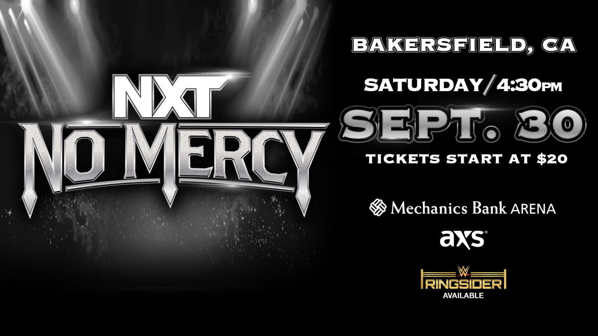 NXT No Mercy Opening Match Revealed - WrestleTalk