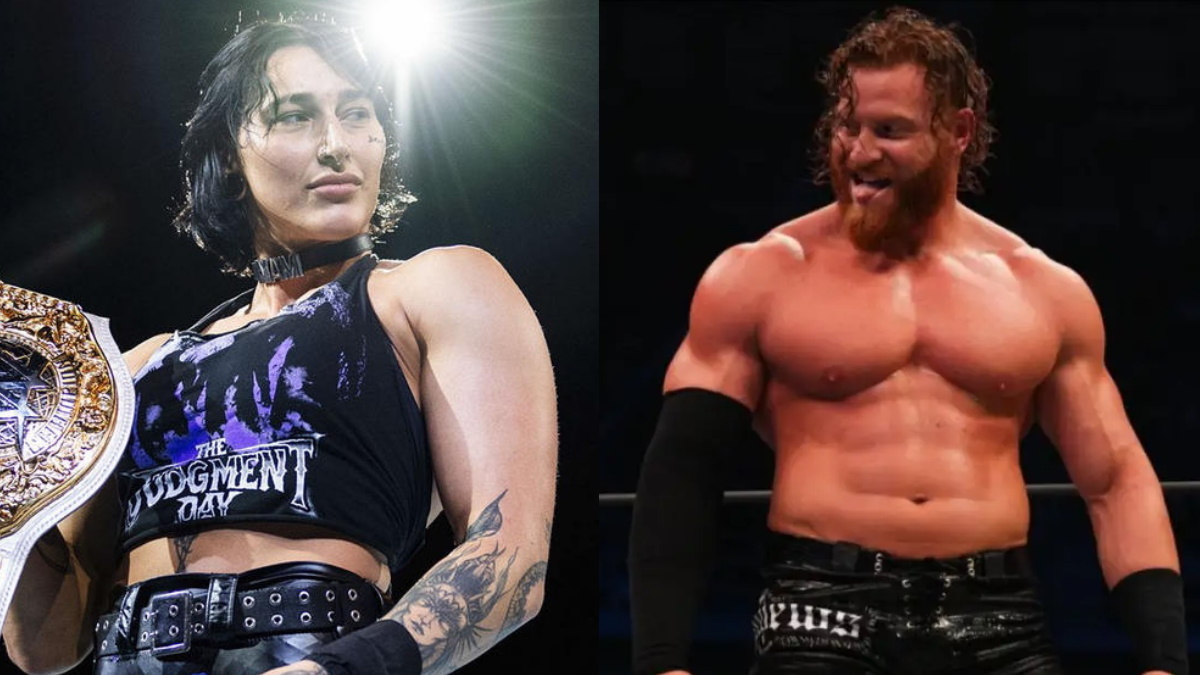 Rhea Ripley Addresses Fiancé Buddy Matthews Competing In AEW - WrestleTalk
