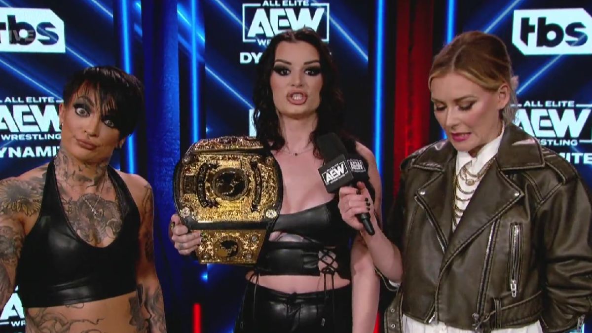 Who Will Challenge Saraya For AEW Women's World Title At AEW Dynamite Grand Slam - WrestleTalk
