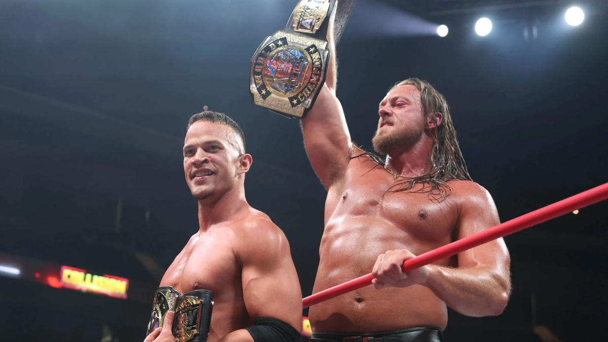 AEW World Tag Team Championship Match Announced For October 21 AEW Collision - WrestleTalk