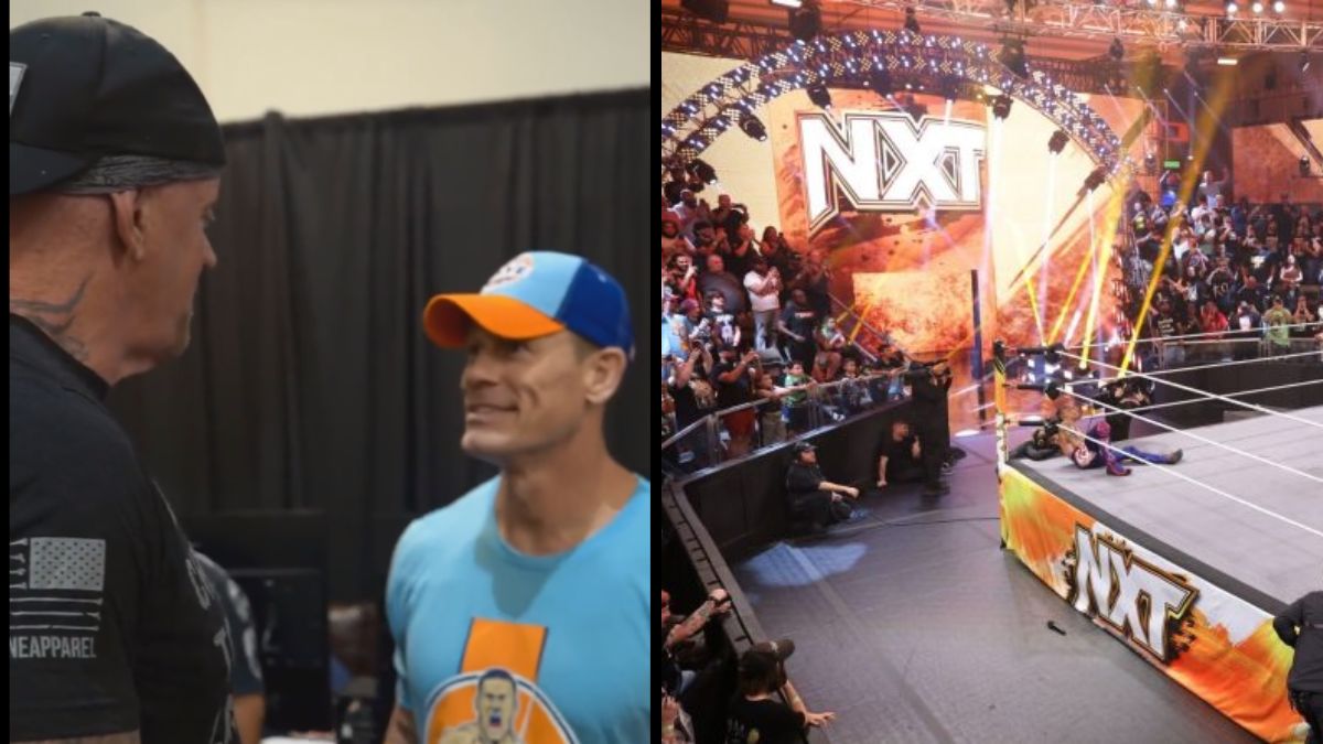 Backstage Footage Of John Cena & The Undertaker At WWE NXT - WrestleTalk