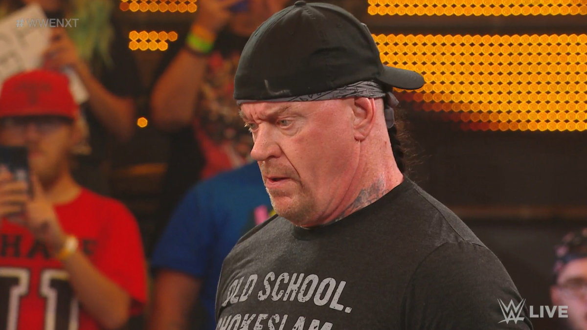 The Undertaker Appears On WWE NXT Head-To-Head With AEW Dynamite ...