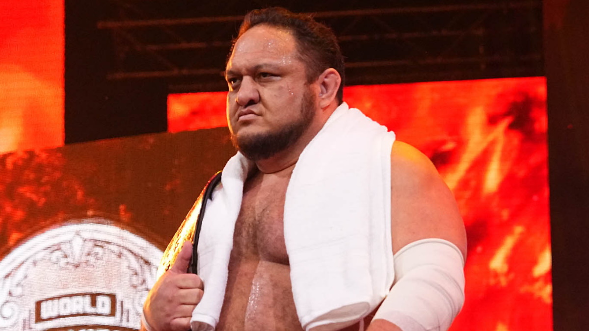 Potential Challengers For Samoa Joe AEW World Title Revealed - WrestleTalk