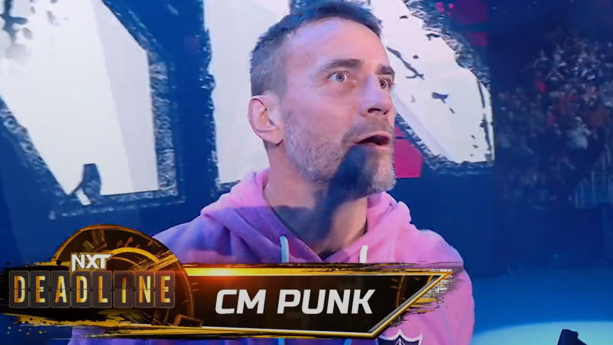 CM Punk Appears At WWE NXT Deadline - WrestleTalk
