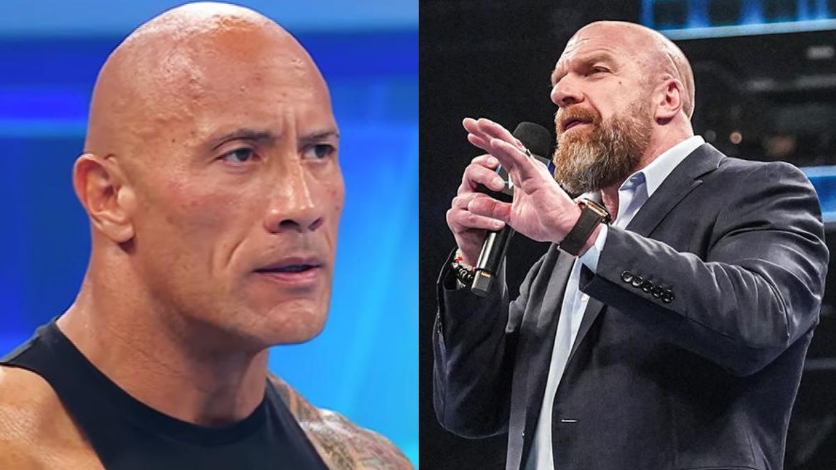 The Rock Breaks Heel WWE Character To Send Message To Triple H ...