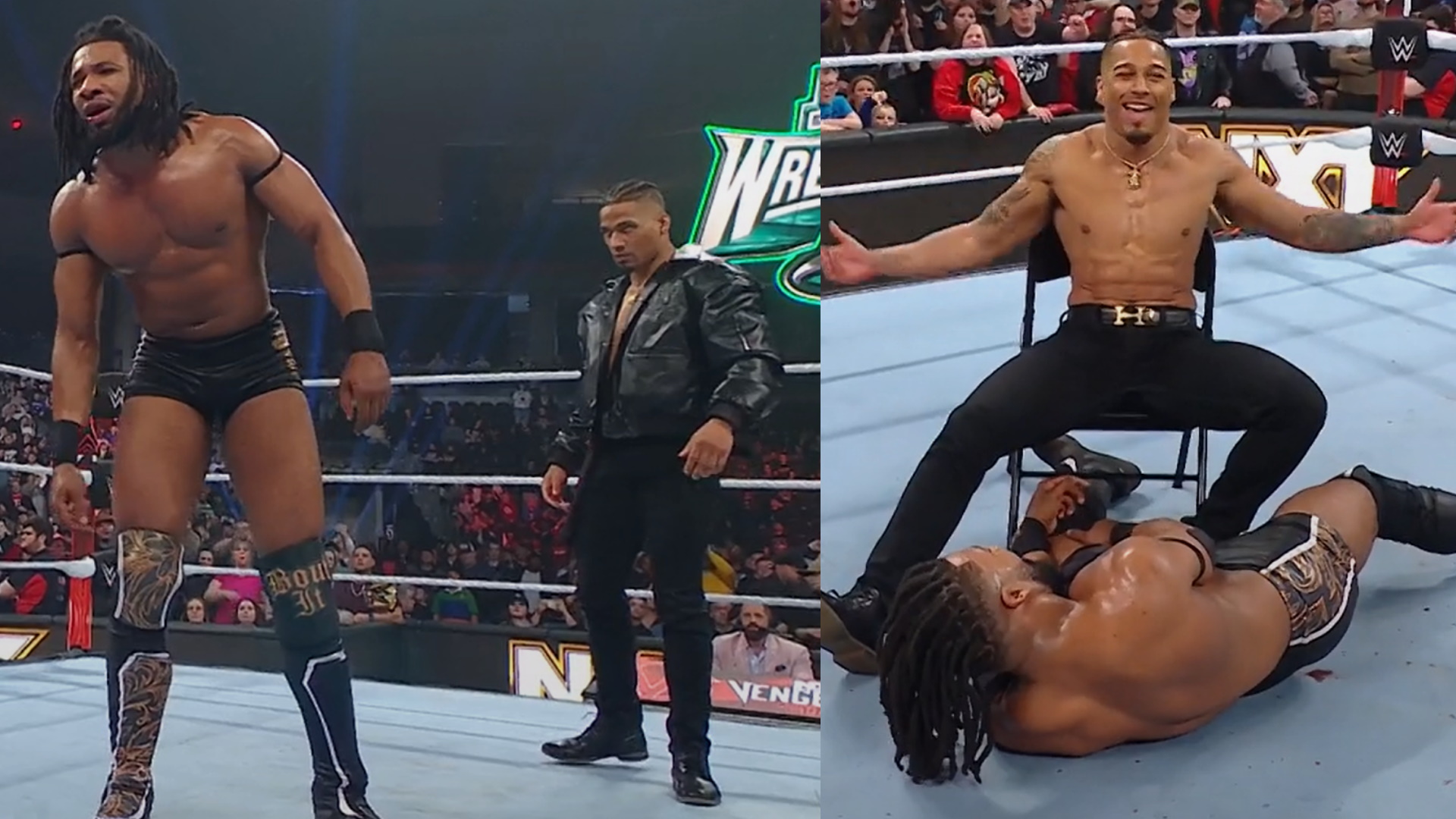 Carmelo Hayes Turns On Trick Williams At WWE NXT Vengeance Day ...