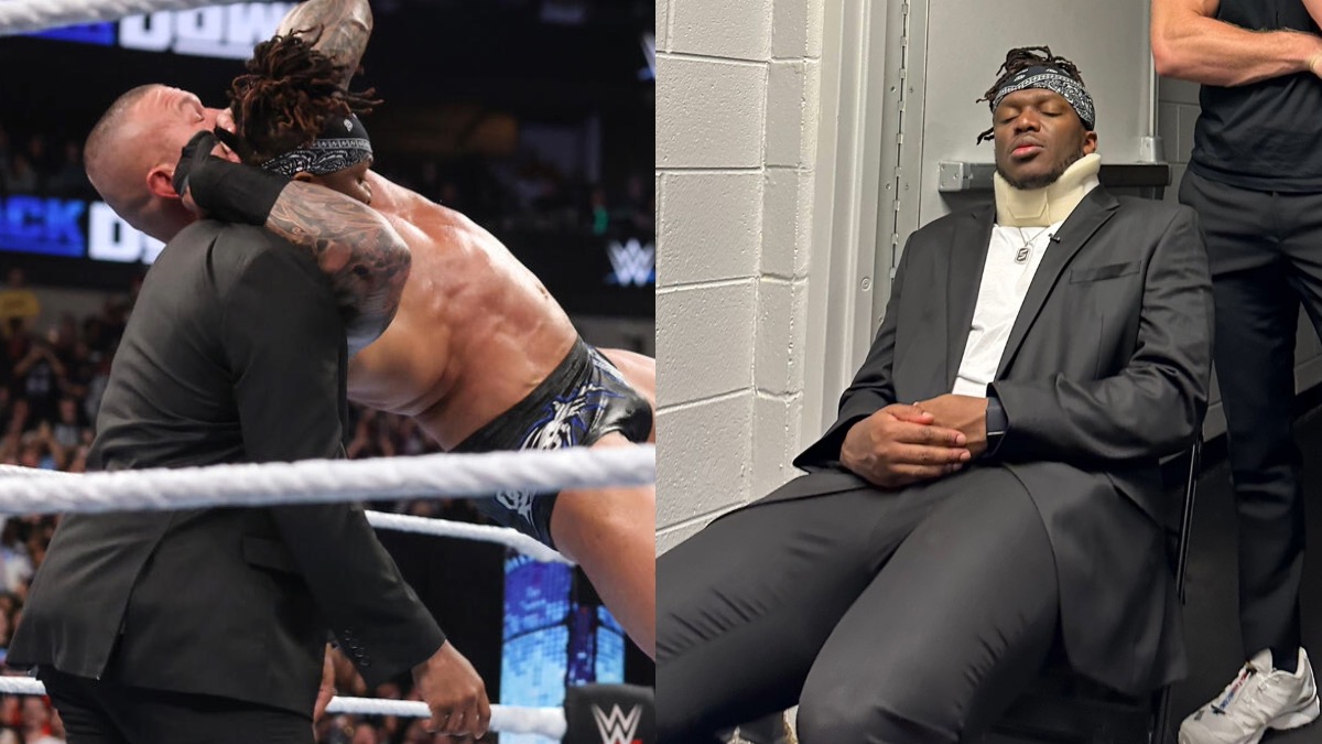 KSI Breaks Silence After RKO From Randy Orton On WWE SmackDown ...