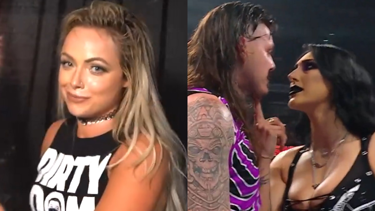 Unseen Footage Of Liv Morgan's Reaction To Rhea Ripley's WWE Return - WrestleTalk