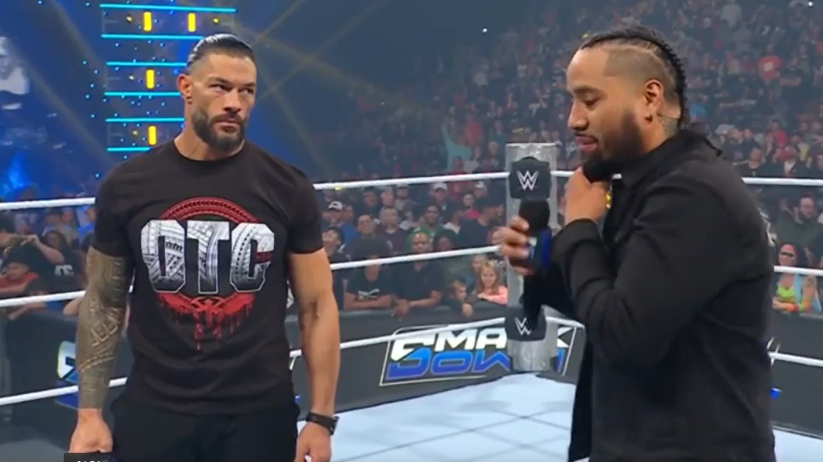 Roman Reigns Reacts To Jimmy Uso Pitching Jey Uso Reunion On WWE SmackDown - WrestleTalk