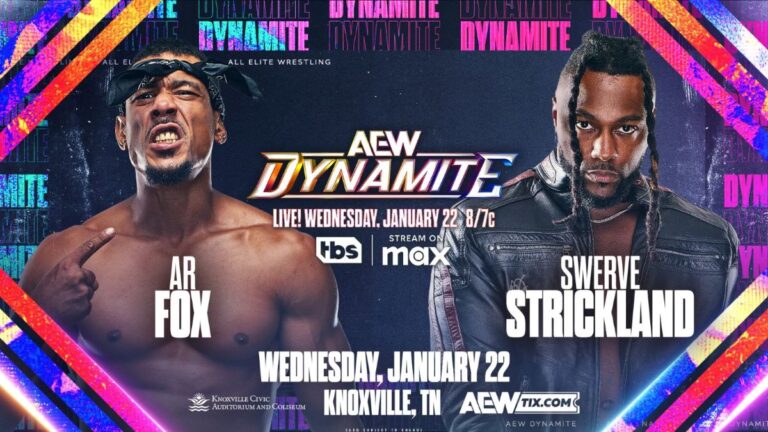 Swerve Strickland Match Announced For AEW Dynamite - WrestleTalk