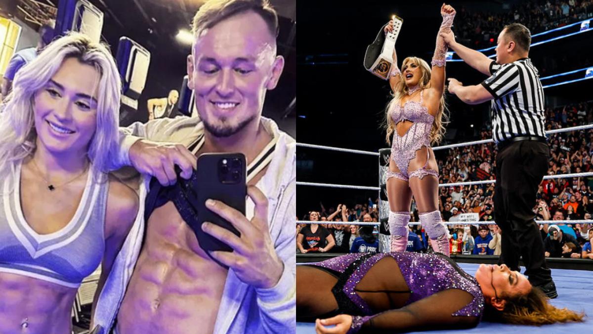 Ludwig Kaiser Reacts To Real-Life Girlfriend Tiffany Stratton Winning WWE Women's Title ...