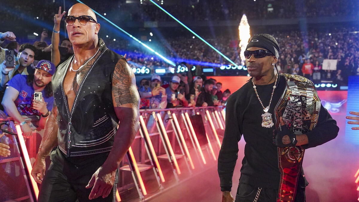 The Rock & Travis Scott WWE WrestleMania 41 Status Update - WrestleTalk
