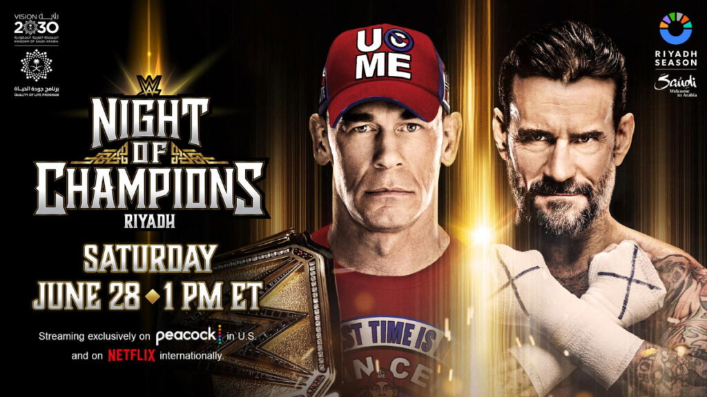 WWE Night Of Champions 2026 Confirmed For Riyadh, Saudi Arabia On ...