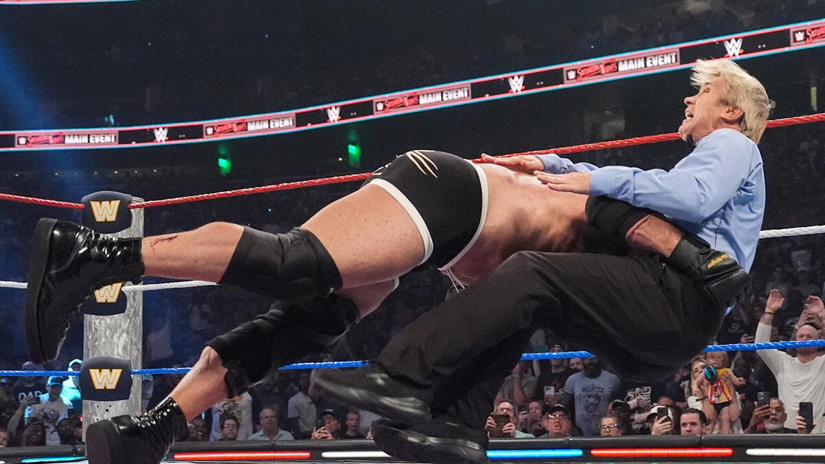 WWE Referee Charles Robinson Shares First Comments After Goldberg Spear ...