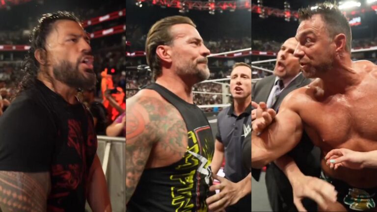 What Happened With Roman Reigns, CM Punk & LA Knight After WWE Raw ...