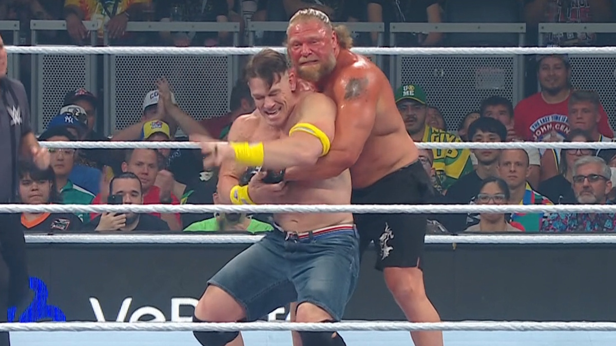 Did Brock Lesnar Retire John Cena At WWE Wrestlepalooza 2025 - WrestleTalk