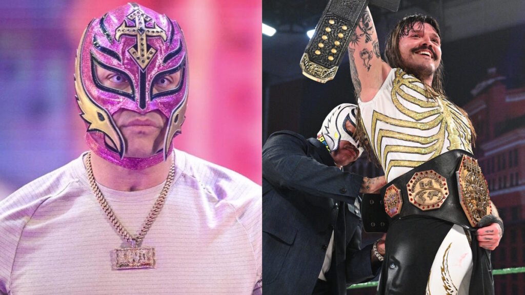 Rey Mysterio Reacts To Dominik Mysterio AAA Mega Championship Win ...
