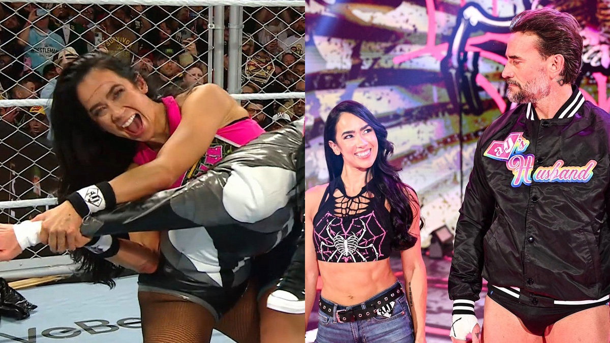 CM Punk Reacts To AJ Lee WWE Survivor Series WarGames Win - WrestleTalk