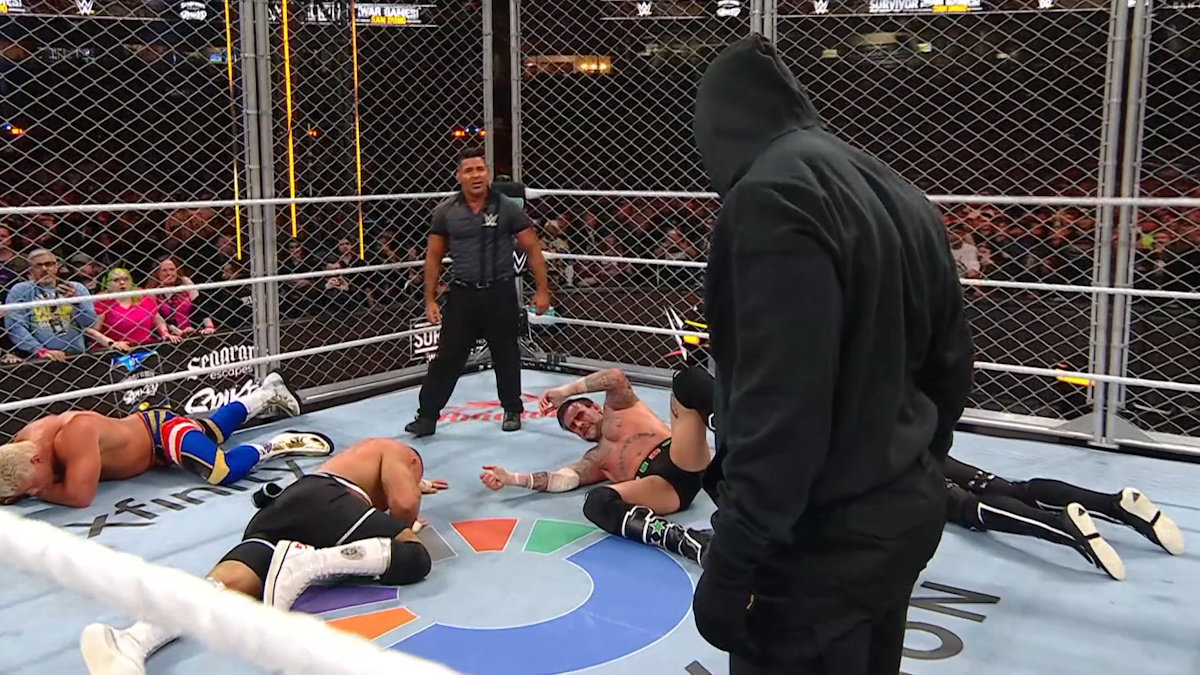 Mystery WWE Star Appears In Men's WarGames At Survivor Series 2025 ...