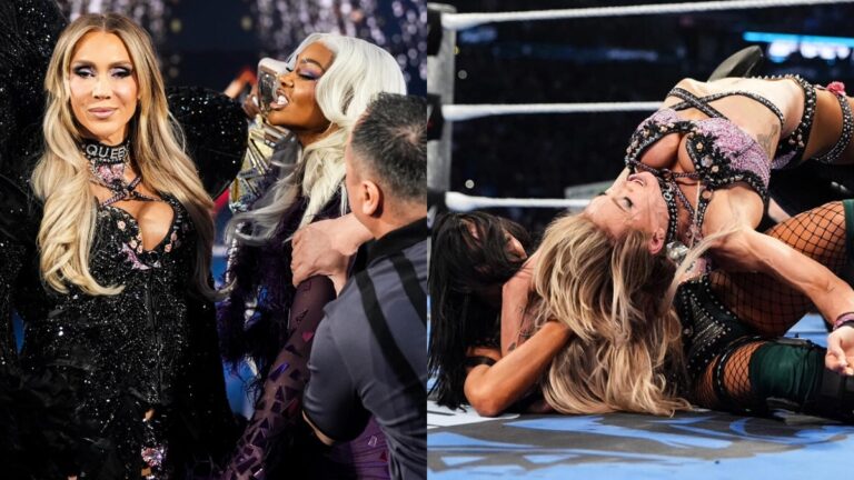 Jade Cargill Reacts To Charlotte Flair WWE Elimination Chamber ...