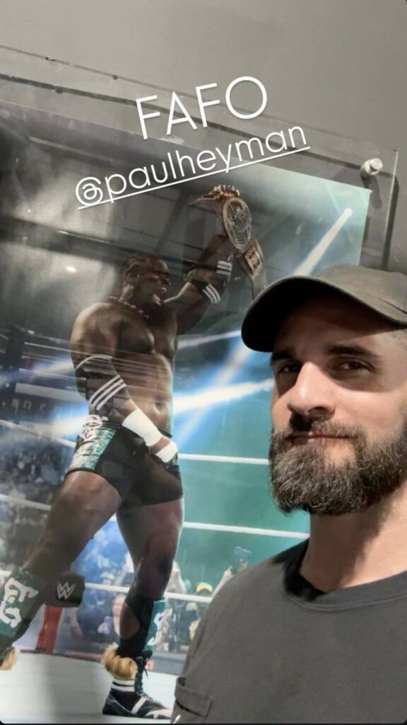 Seth Rollins Sends Message To Paul Heyman Following WWE Raw - WrestleTalk