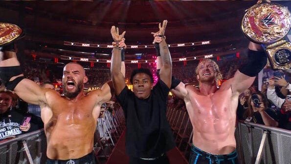 Austin Theory & Logan Paul Win World Tag Team Championship On WWE Raw ...