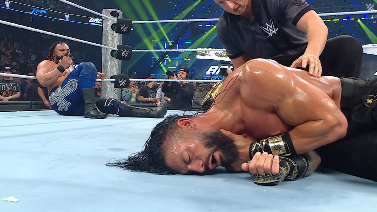 Roman Reigns Retains WWE World Heavyweight Championship Against Jacob ...