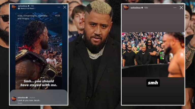 'You Should Have Stayed With Me': Solo Sikoa Addresses Jacob Fatu After ...